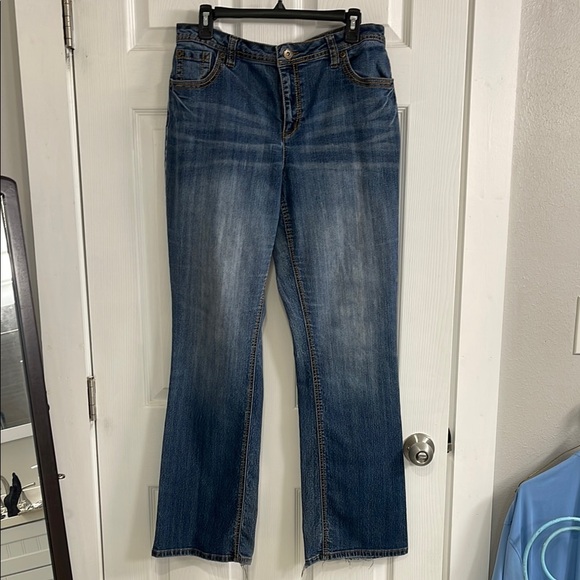 Cato | Jeans | Cato Blue Flare Wide Leg Jeans With Classic Appeal ...